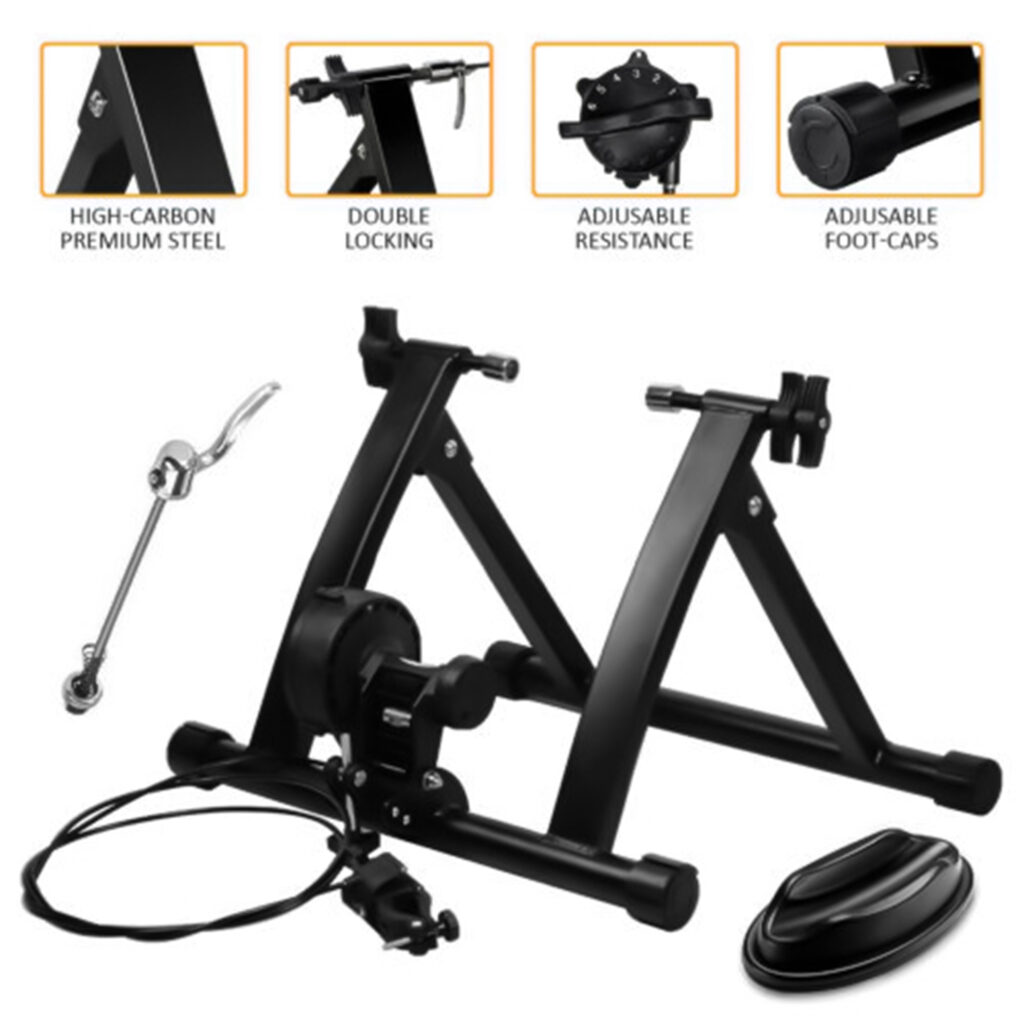 Indoor Bike Trainer Stand - Indoor Exercise Bike Trainer Stand Portable ...